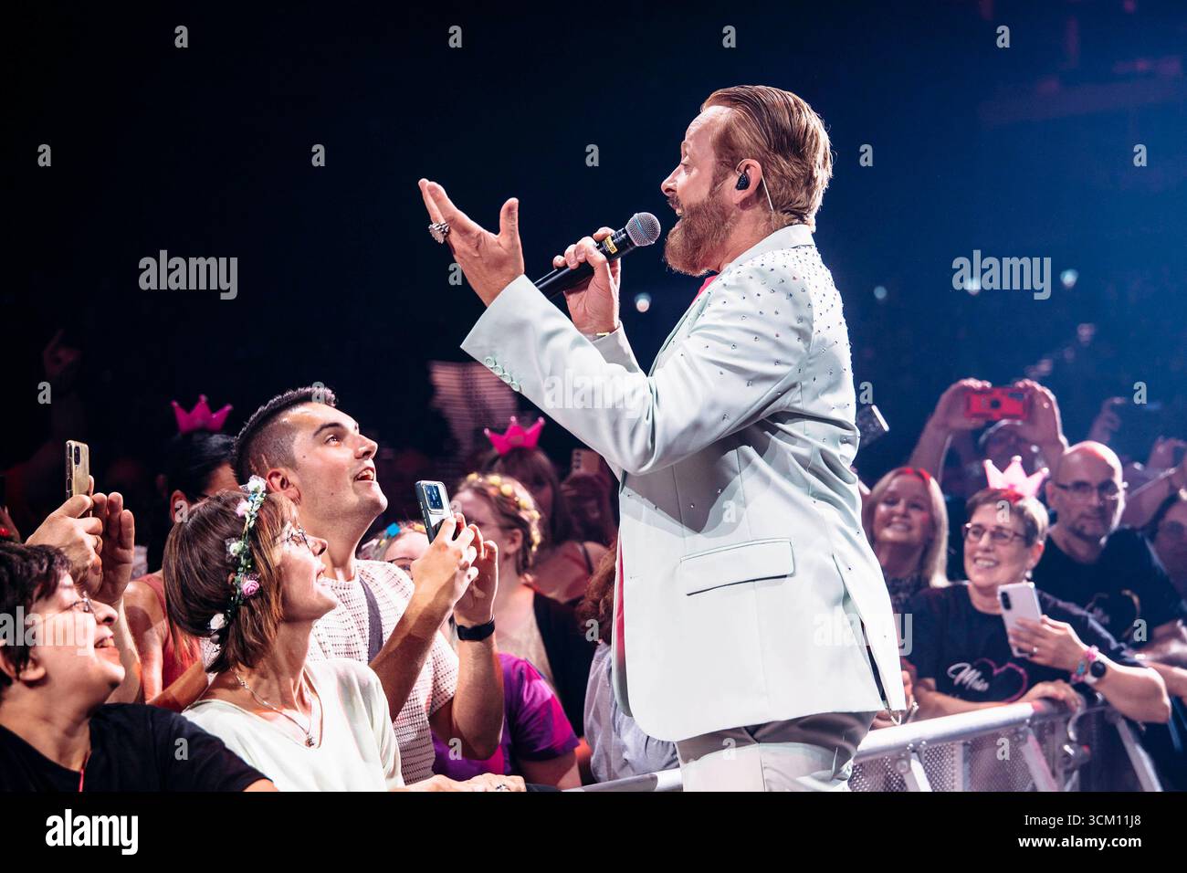 Ross Antony live bei der Schlagernacht des Jahres 2025 in der ...