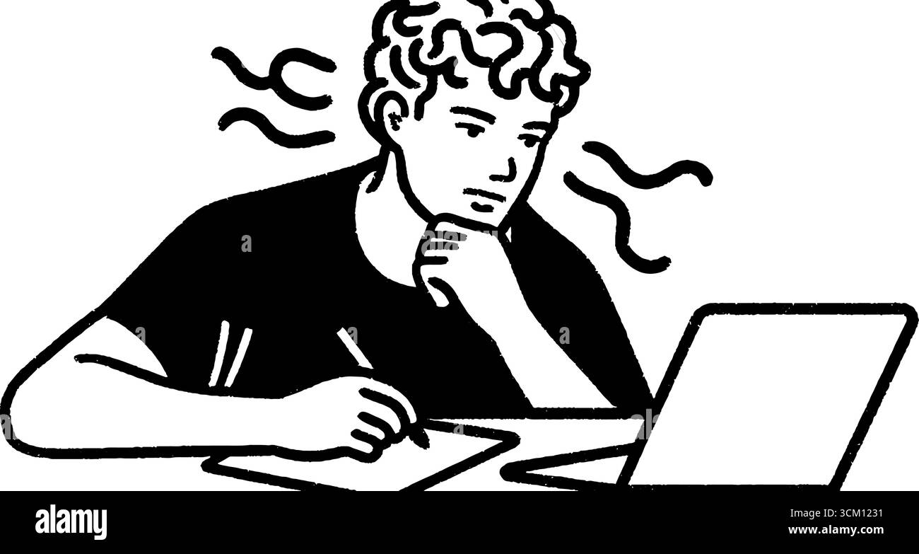 Class notes Black and White Stock Photos & Images - Alamy