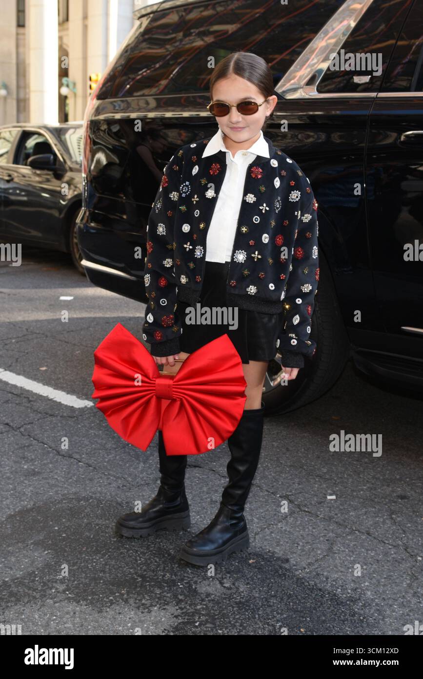 Taylen Biggs attends alice + olivia by Stacey Bendet Spring 2026 ...