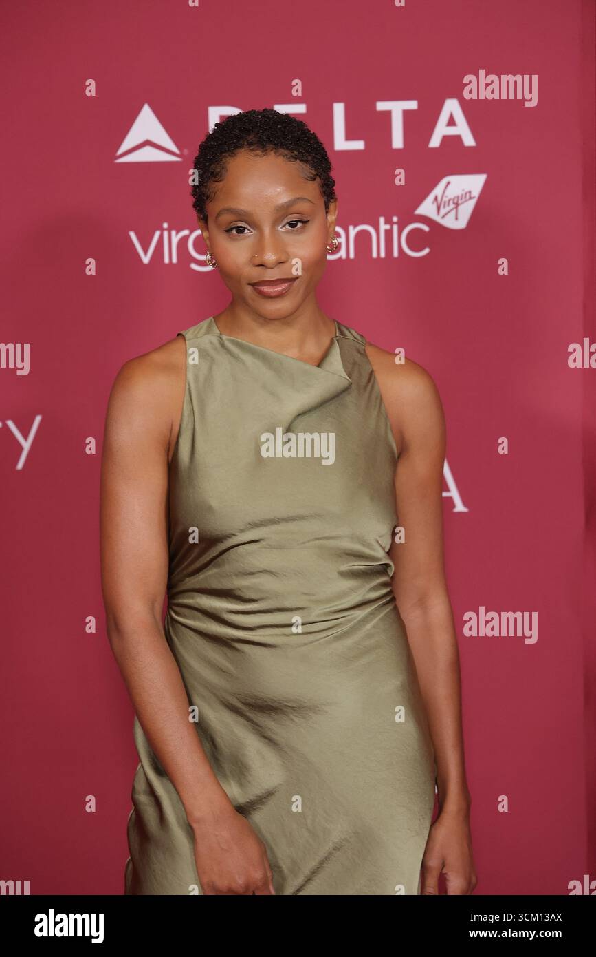 Geffri Maya attends The BAFTA TV Tea Party at The Maybourne Beverly ...