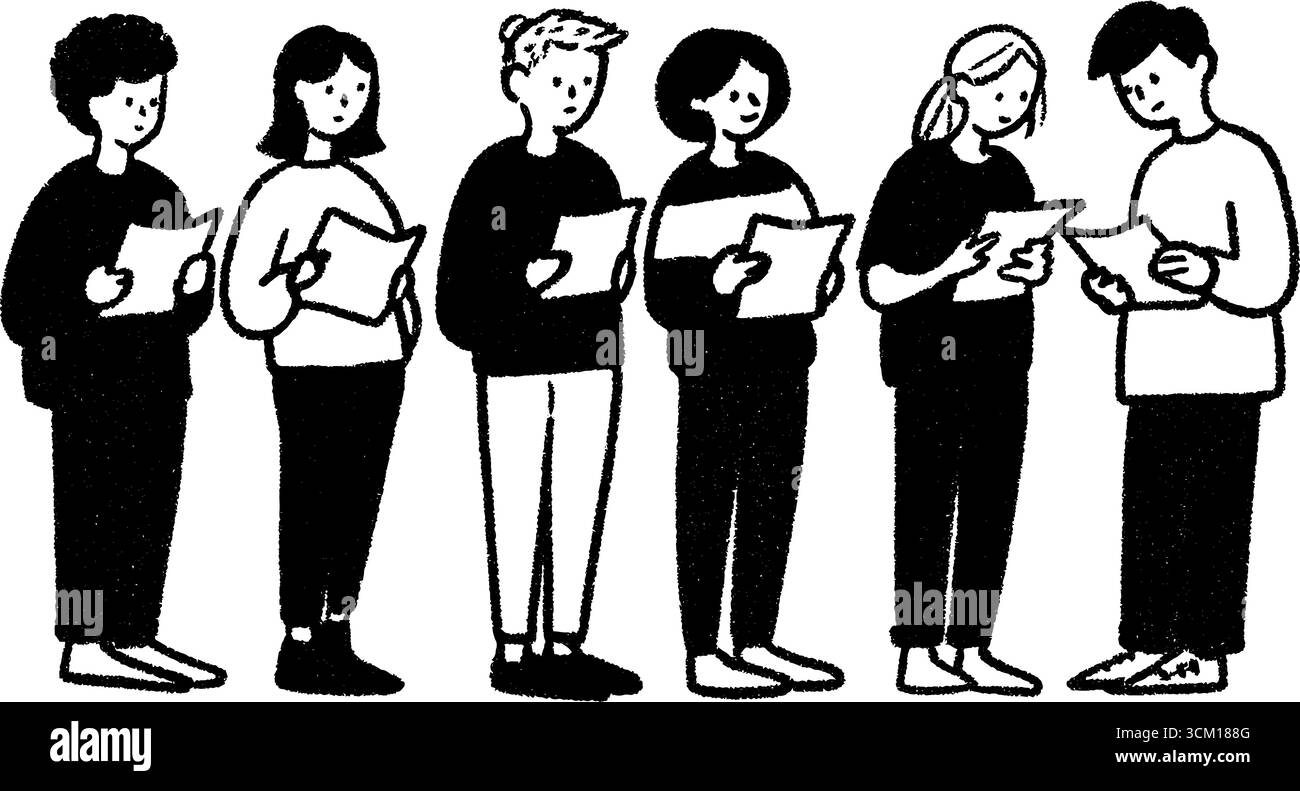 Friends lines Stock Vector Images - Alamy