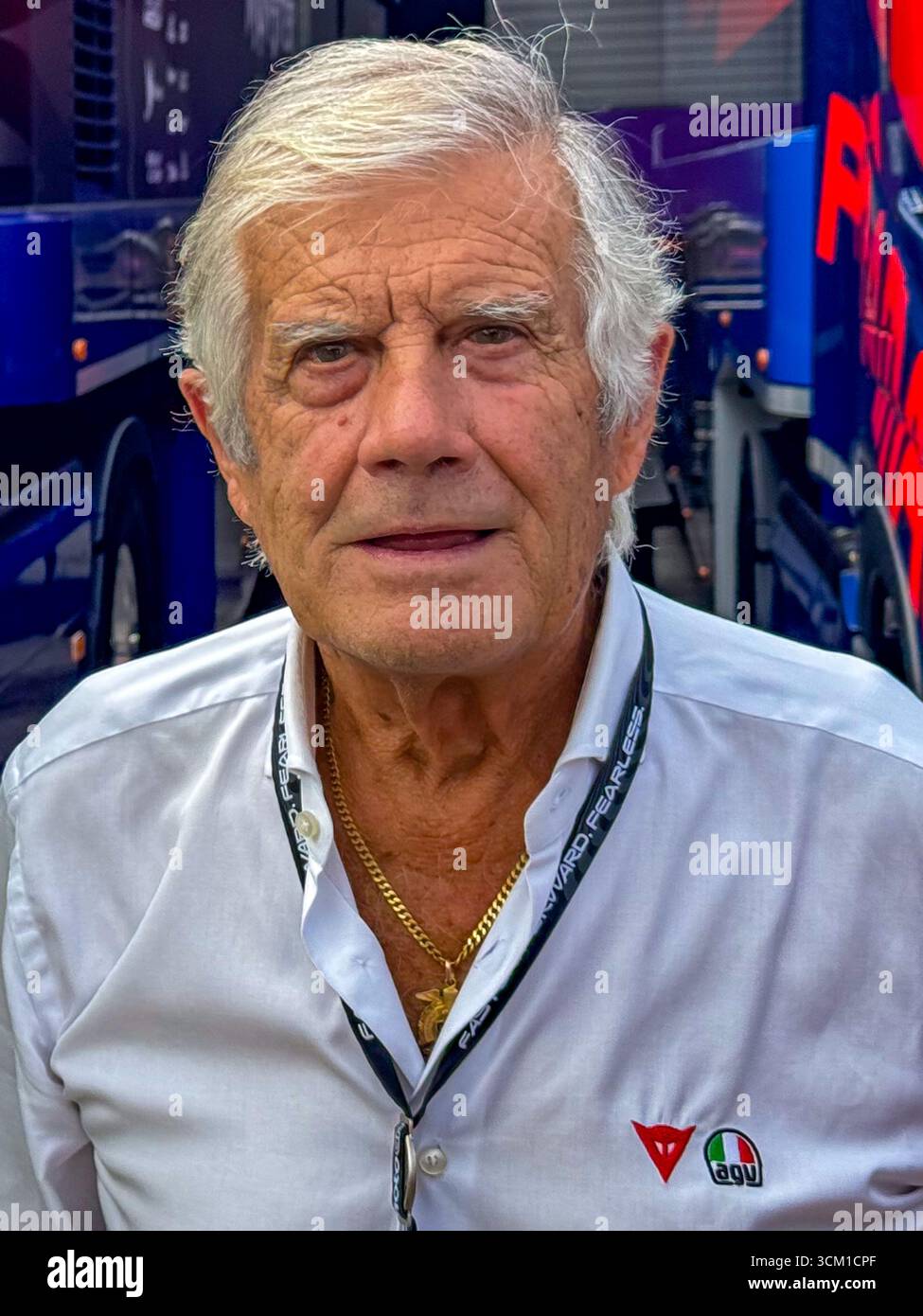 Giacomo Agostini, Italian motorcycle racer, MotoGP legend portrait ...