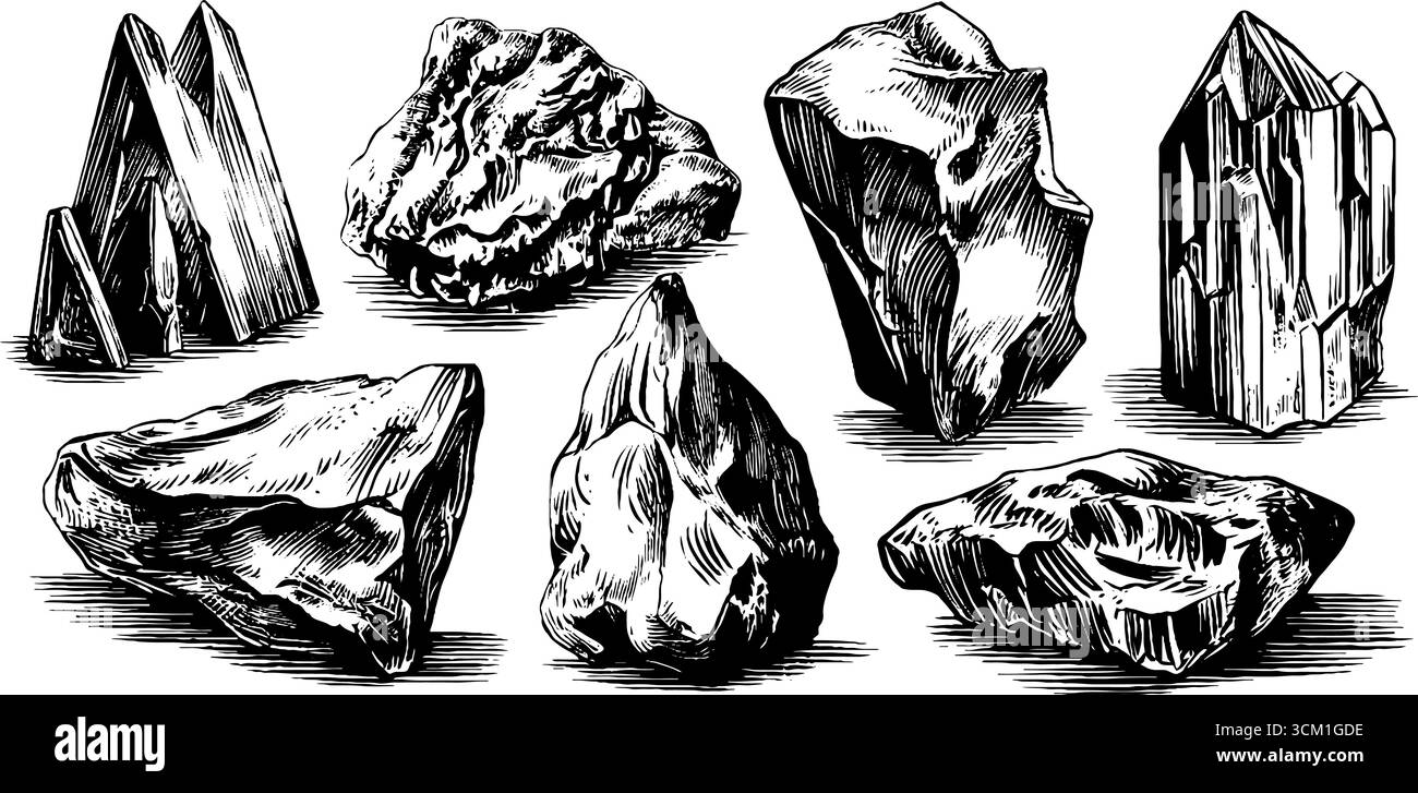 Ancient tool marks Stock Vector Images - Alamy