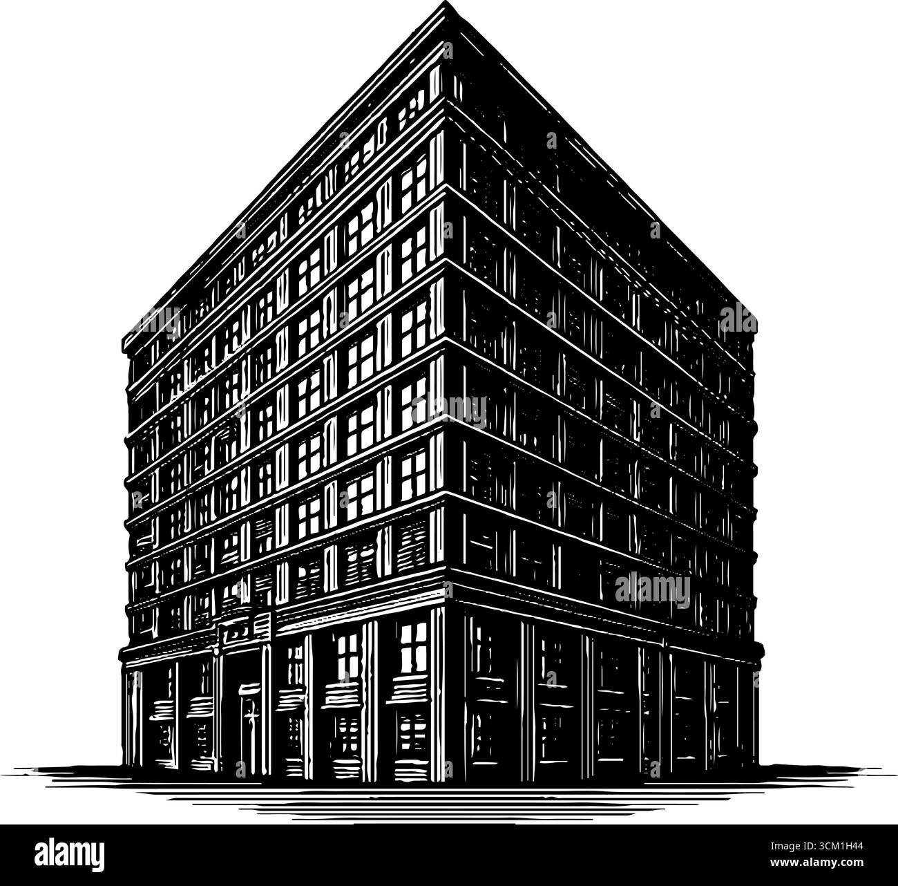 Brutalist building detail Stock Vector Images - Alamy