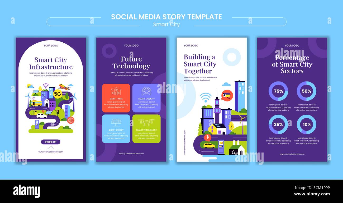 City of stories Stock Vector Images - Alamy