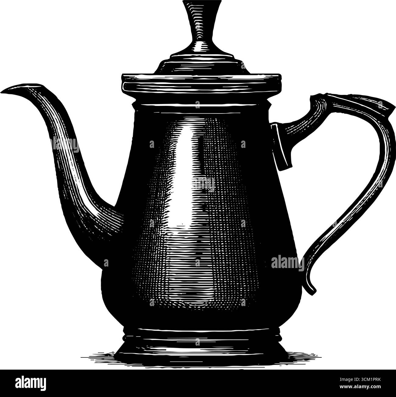 Collectible coffee pot Stock Vector Images - Alamy