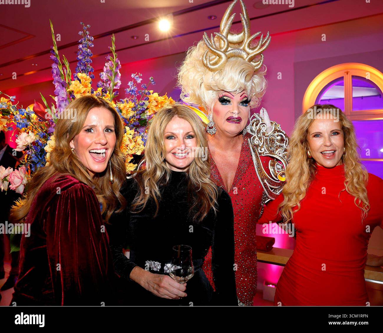 Mareile Höppner, Olivia Jones, Katja Burkhard und Frauke Ludowig bei ...