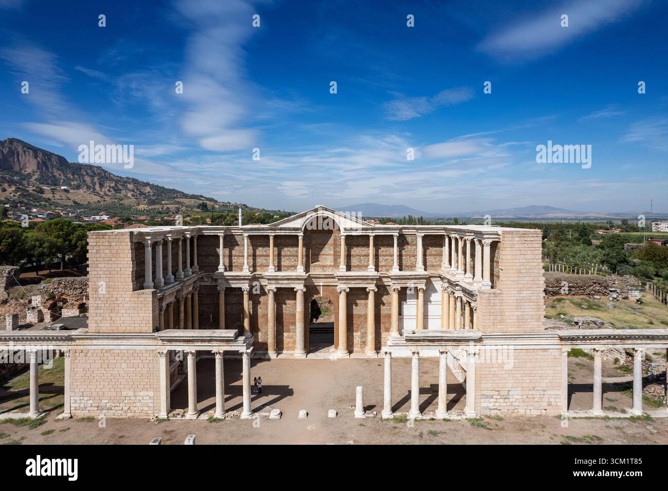 Ancient City Sardes (Sardis) Ancient City with gymnasium and synagogue ...