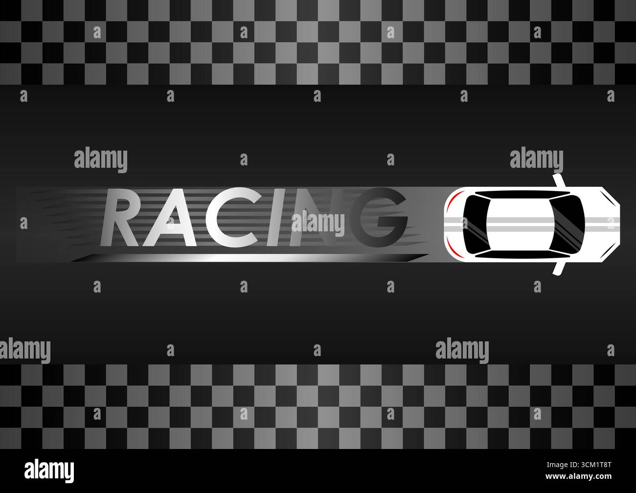 Racing track Background. Racing Checkered Flag. Car Racing Concept ...
