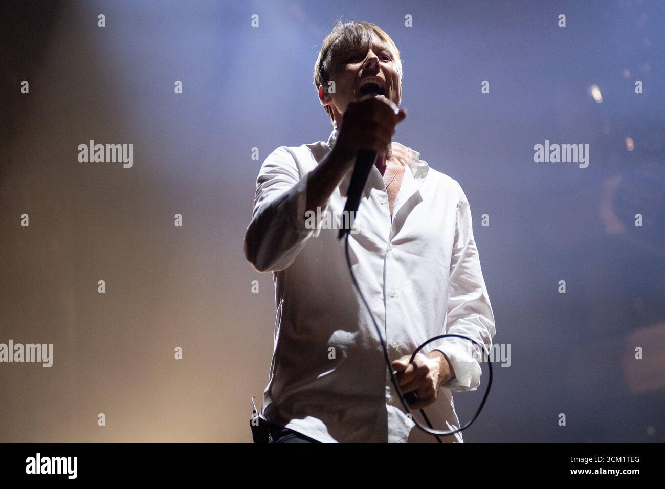 London, UK. 13 Sep 2025. Lead singer Brett Anderson of English indie ...