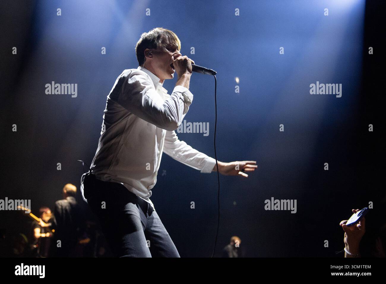 London, UK. 13 Sep 2025. Lead singer Brett Anderson of English indie ...