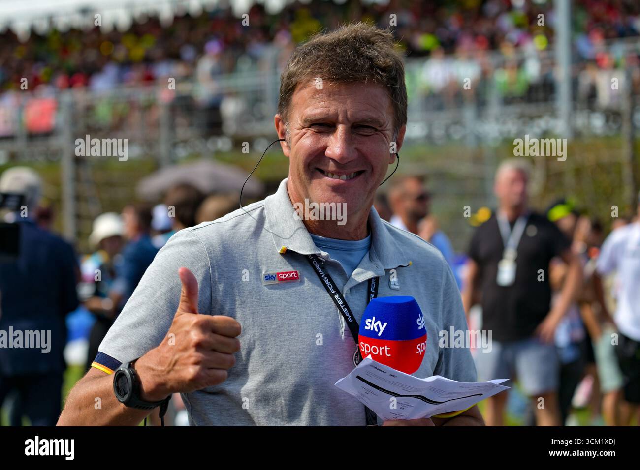 Giovanni Zamagni, journalist and commentator for Sky Italia MotoGP and ...