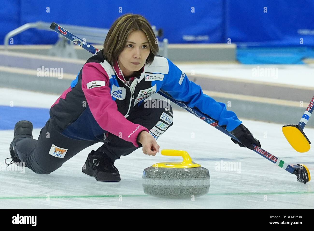Fortius' Sayaka Yoshimura takes the final shots against the Sports ...