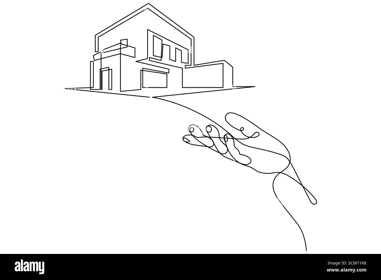 Minimal building Cut Out Stock Images & Pictures - Alamy