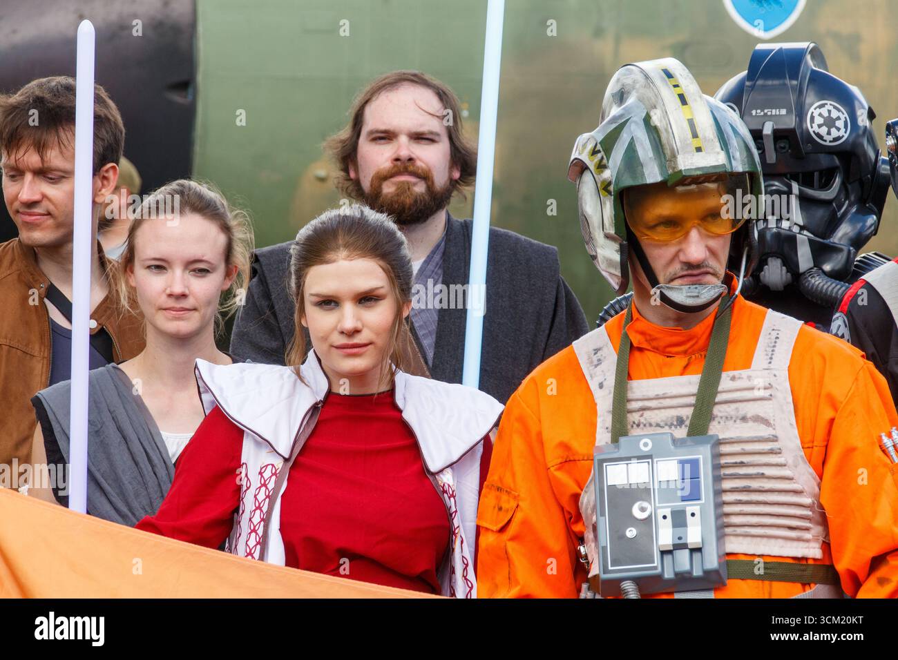 Members of the 501st Legion Echo Nova Squad at Gatow Airport, Berlin ...