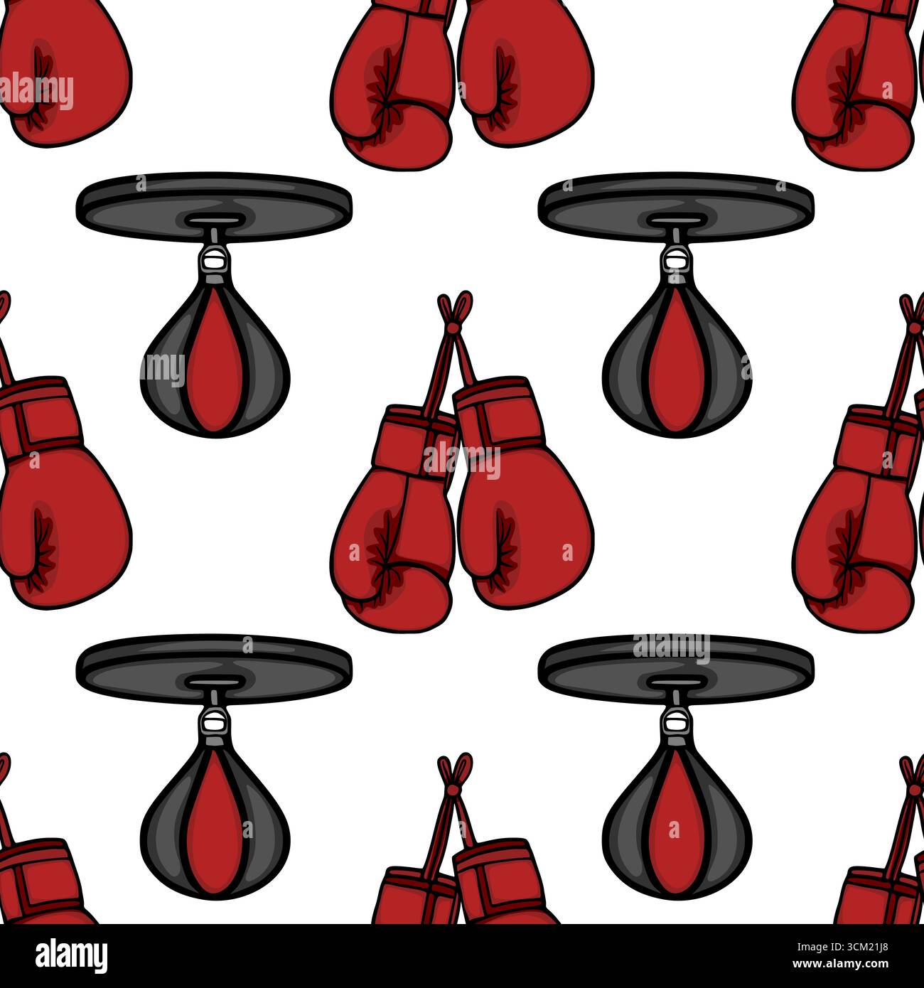 Vintage boxing gloves speed Cut Out Stock Images & Pictures - Alamy