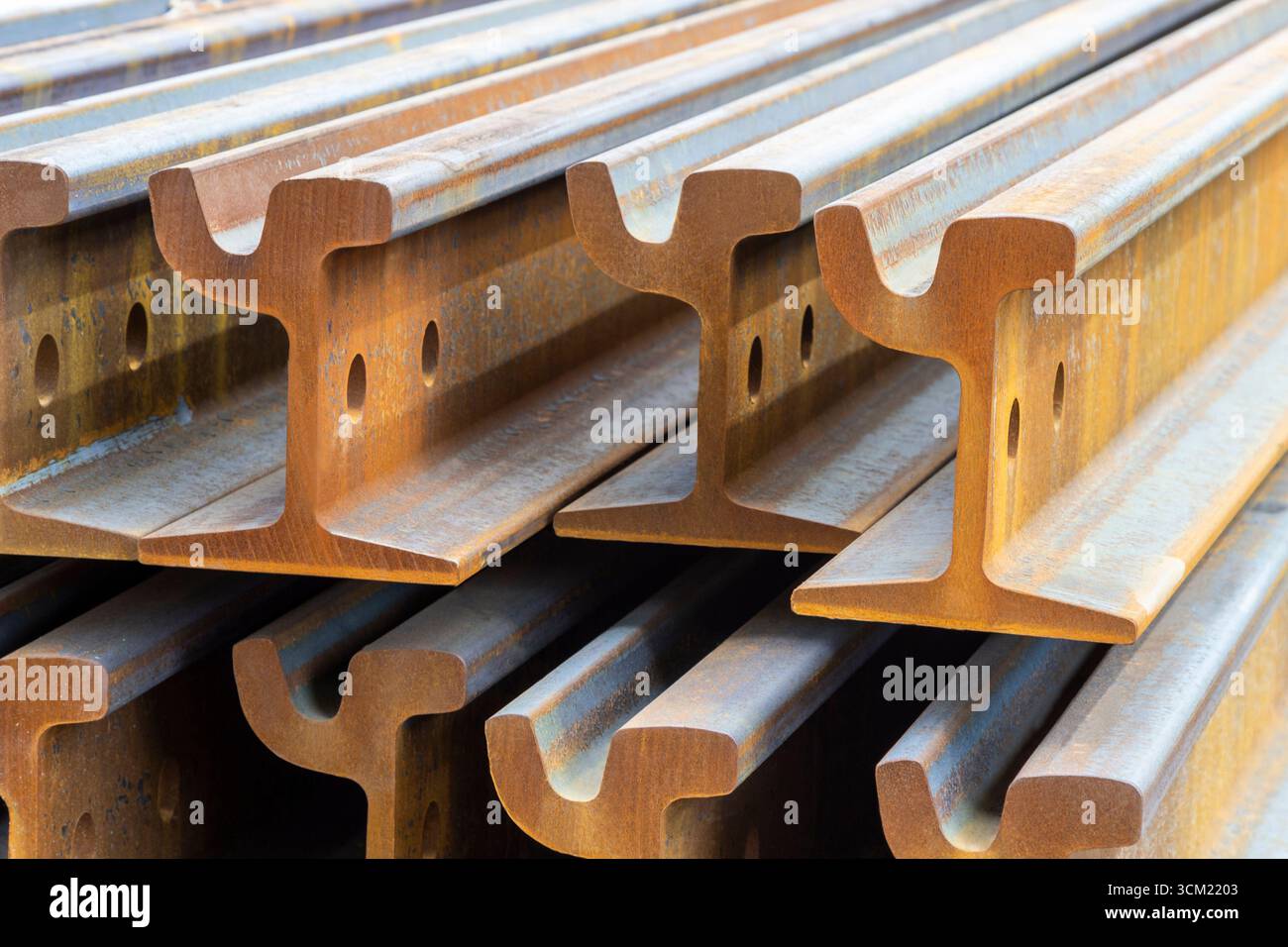 Pile of rails hi-res stock photography and images - Alamy