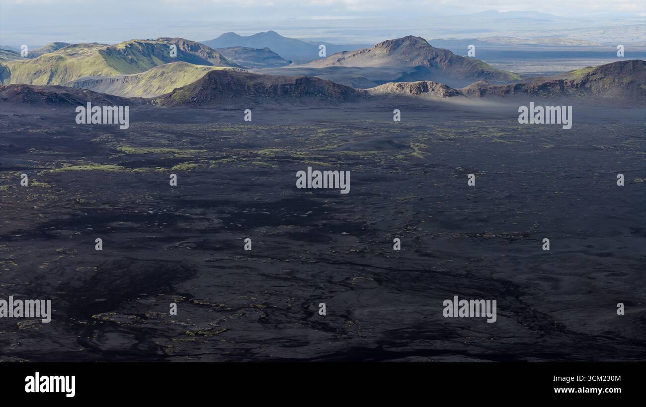 Lava fields under dark hi-res stock photography and images - Alamy
