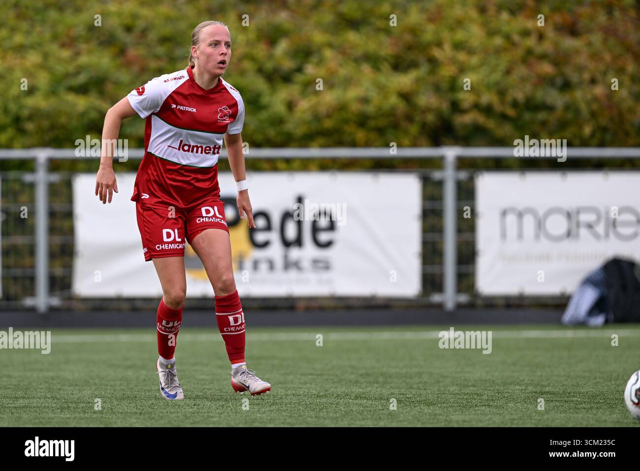 Melanie Gerrits (15) of Zulte-Waregem pictured during a female soccer ...