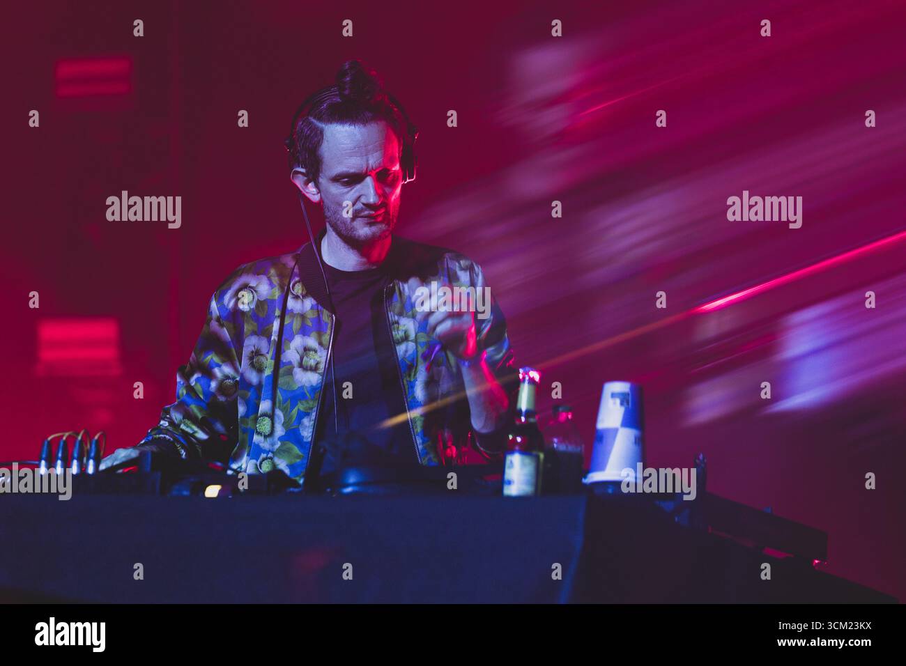 Sascha Ring aka Apparat performs on stage at the Spring Attitude ...