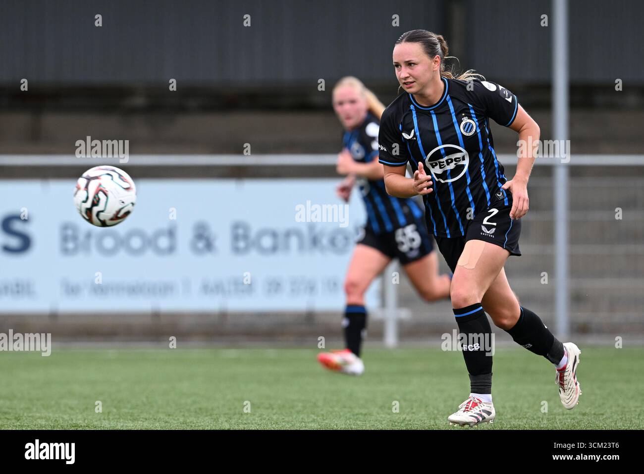 Moisa van Koot (2) of Brugge pictured during a female soccer game ...