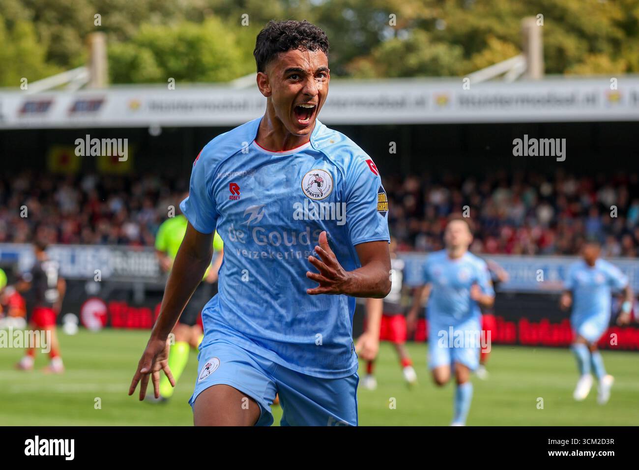 ROTTERDAM, NETHERLANDS - SEPTEMBER 14: Ayoub Oufkir of Sparta Rotterdam ...