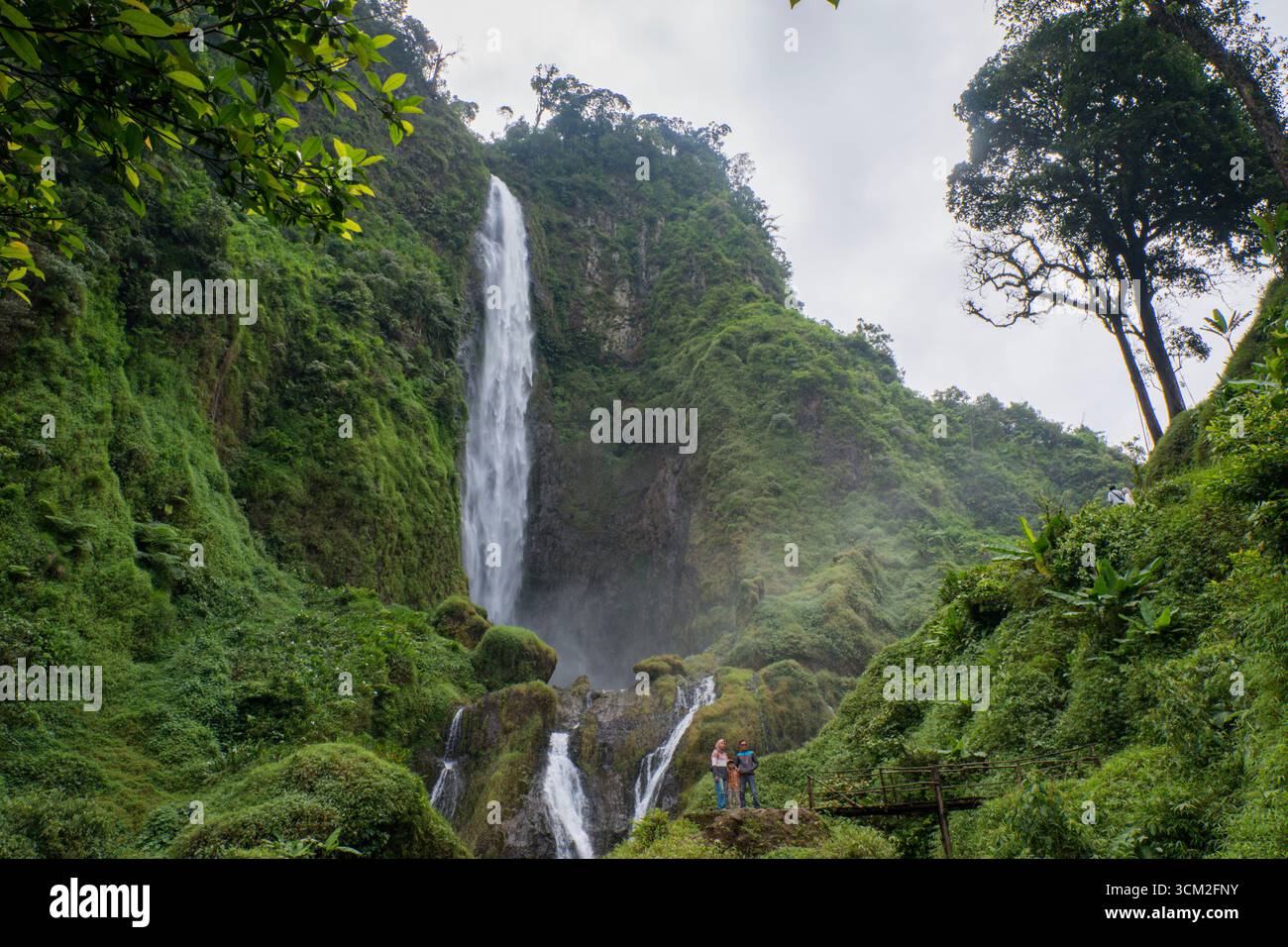 September 14, 2025, Cianjur, West Java, Indonesia: Family poses for ...