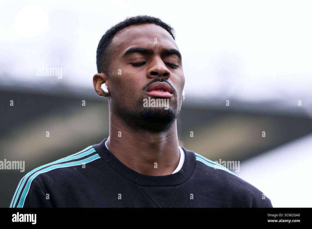 Ryan Gravenberch (38 Liverpool) arrives before the Premier League match ...