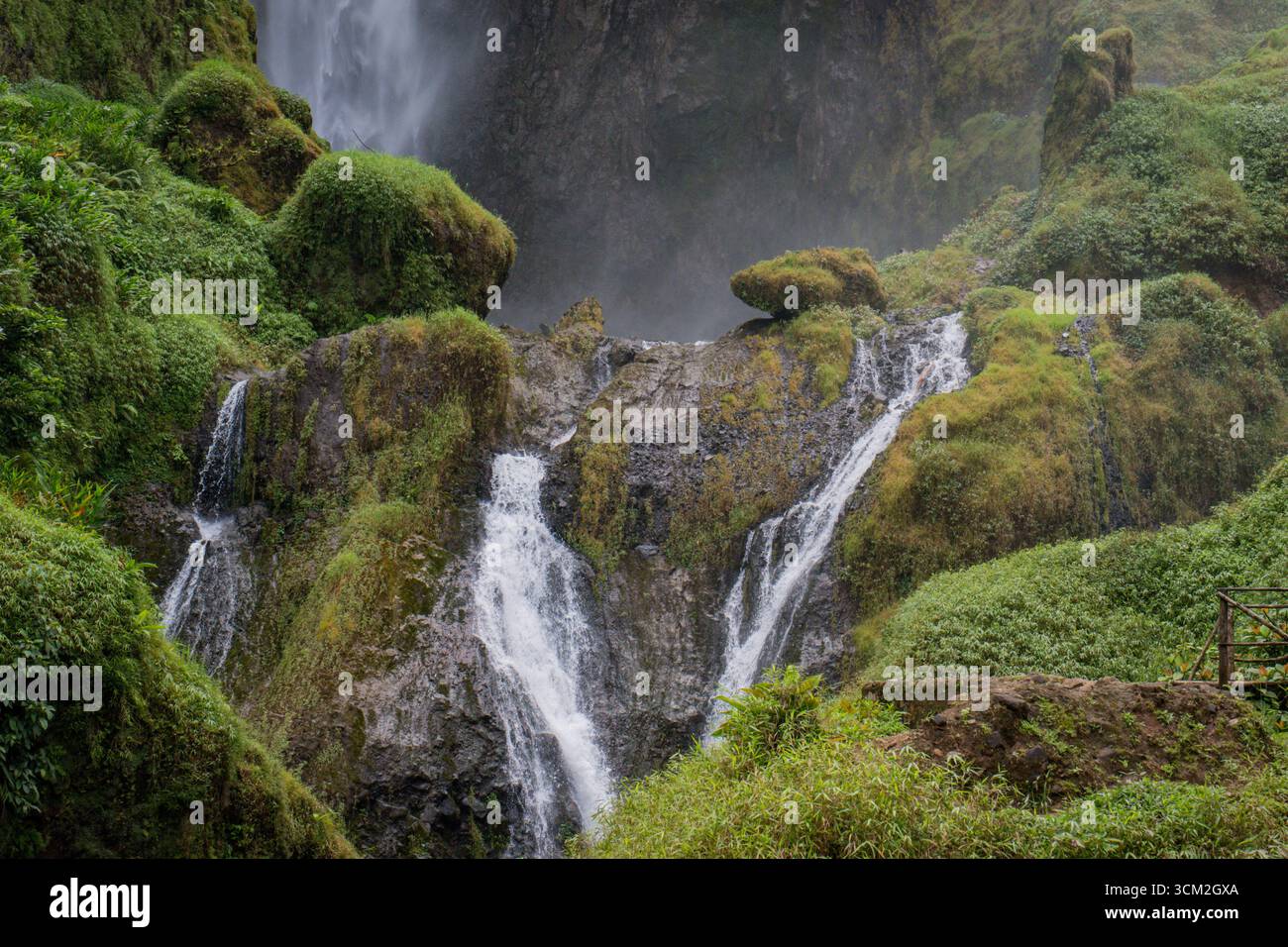 September 14, 2025, Cianjur, West Java, Indonesia: Landscape view of ...