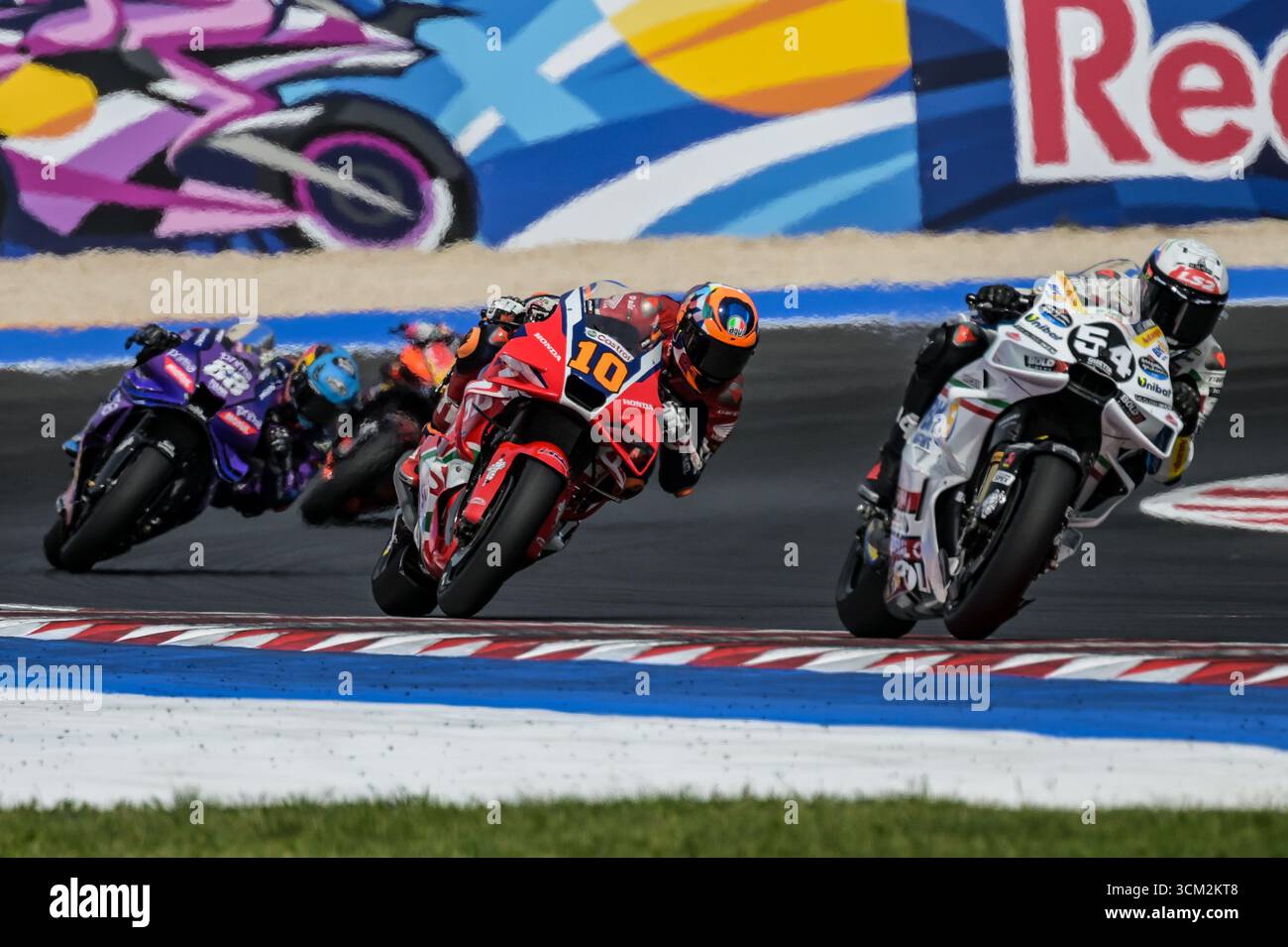 Luca Marini Ita Honda Hrc Castrol Honda MotoGP Race during Gran Premio ...