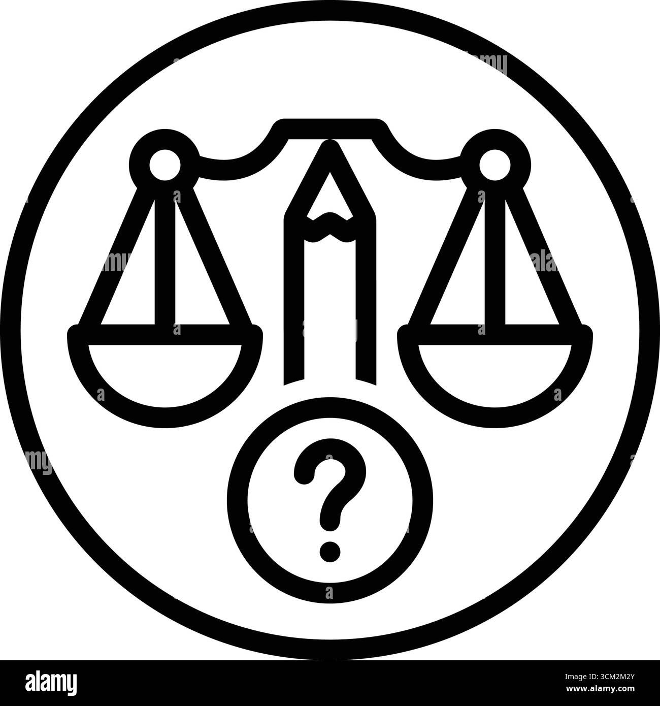 Moral dilemma vector vectors Stock Vector Images - Alamy