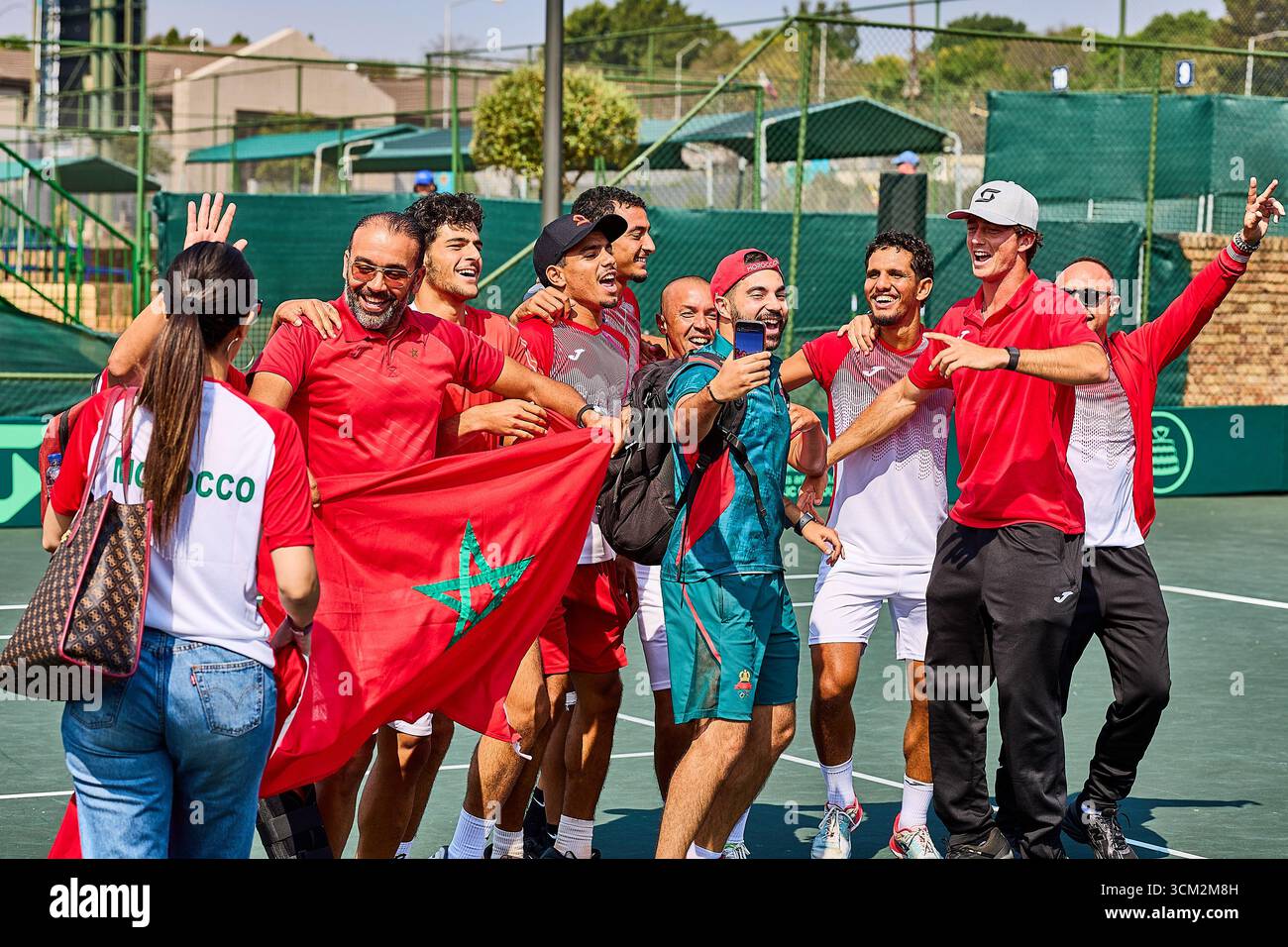 September 14, 2025, Pretoria, Pretoria, South Africa: Team Morocco is ...