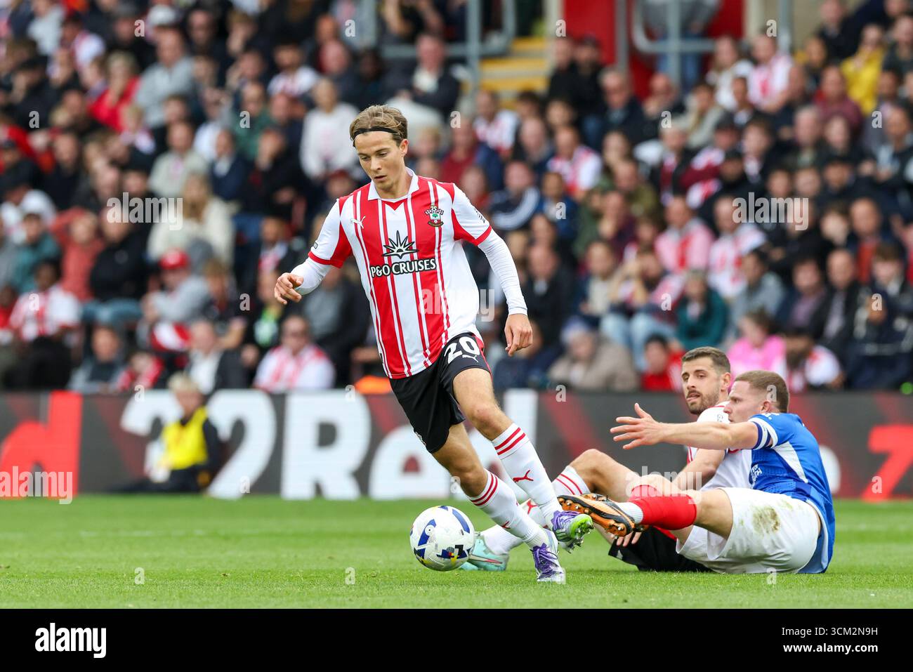 Southampton midfielder Caspar Jander during the Southampton FC v ...