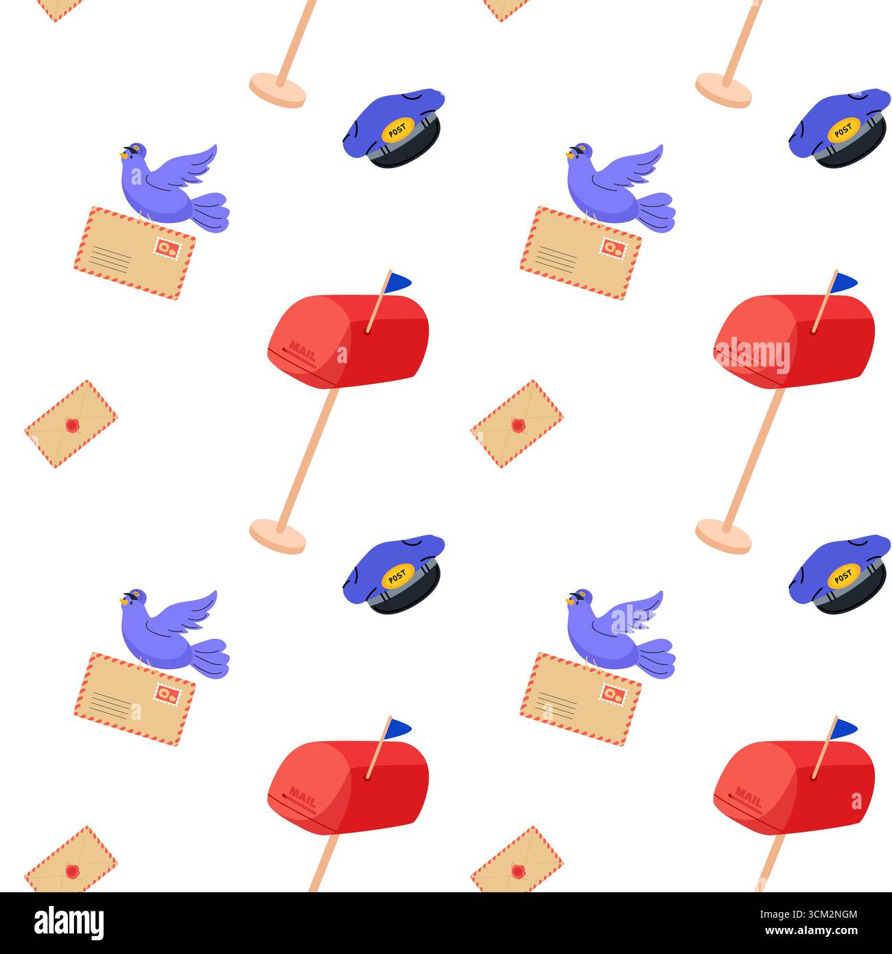 Envelope backdrop Stock Vector Images - Alamy