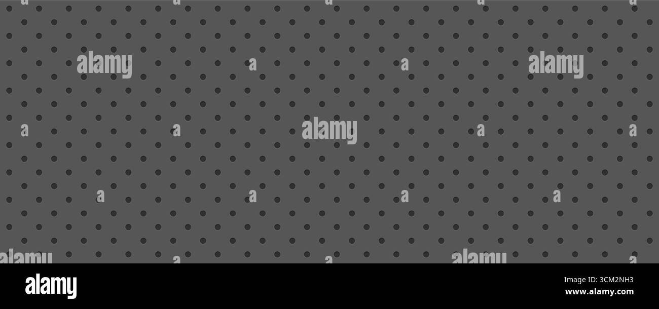 Gray Pegboard peg board gray wall with dots, holes in geometric grid ...