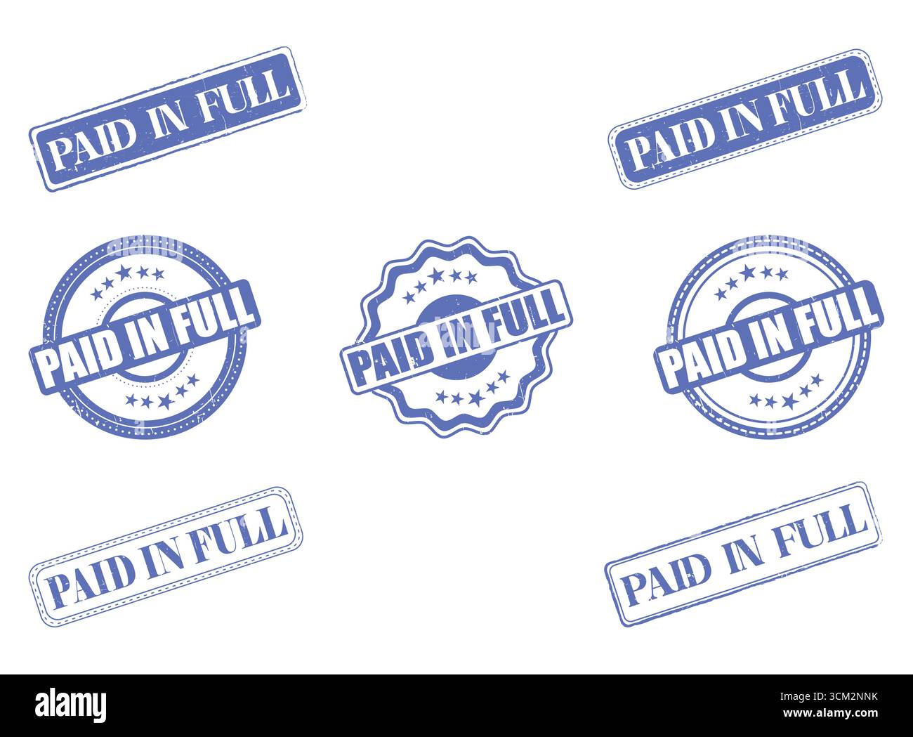 Paid invoice debt collection hi-res stock photography and images - Alamy