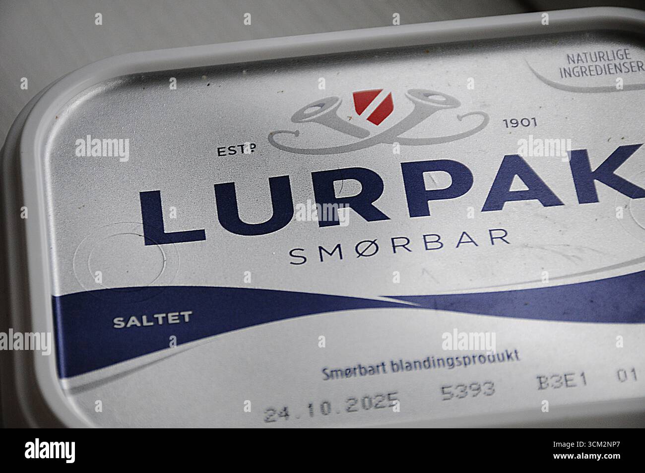 Copenhagen/ DenmarK/14 SEPTEMBR 2025/ Denmark famous brand lurpak ...