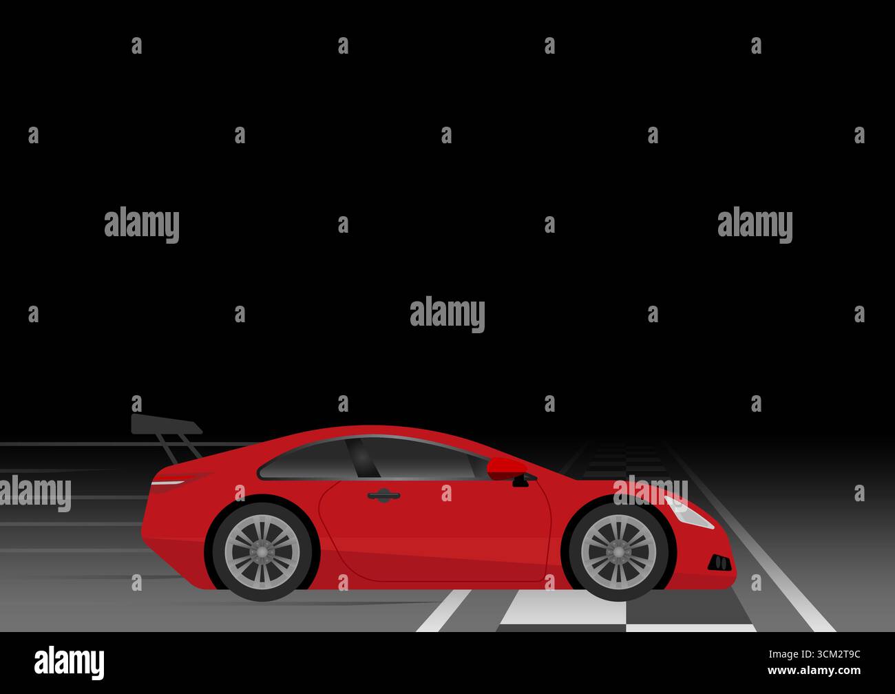 Car Racing Background. Racing Checkered Flag. Car Racing Concept ...