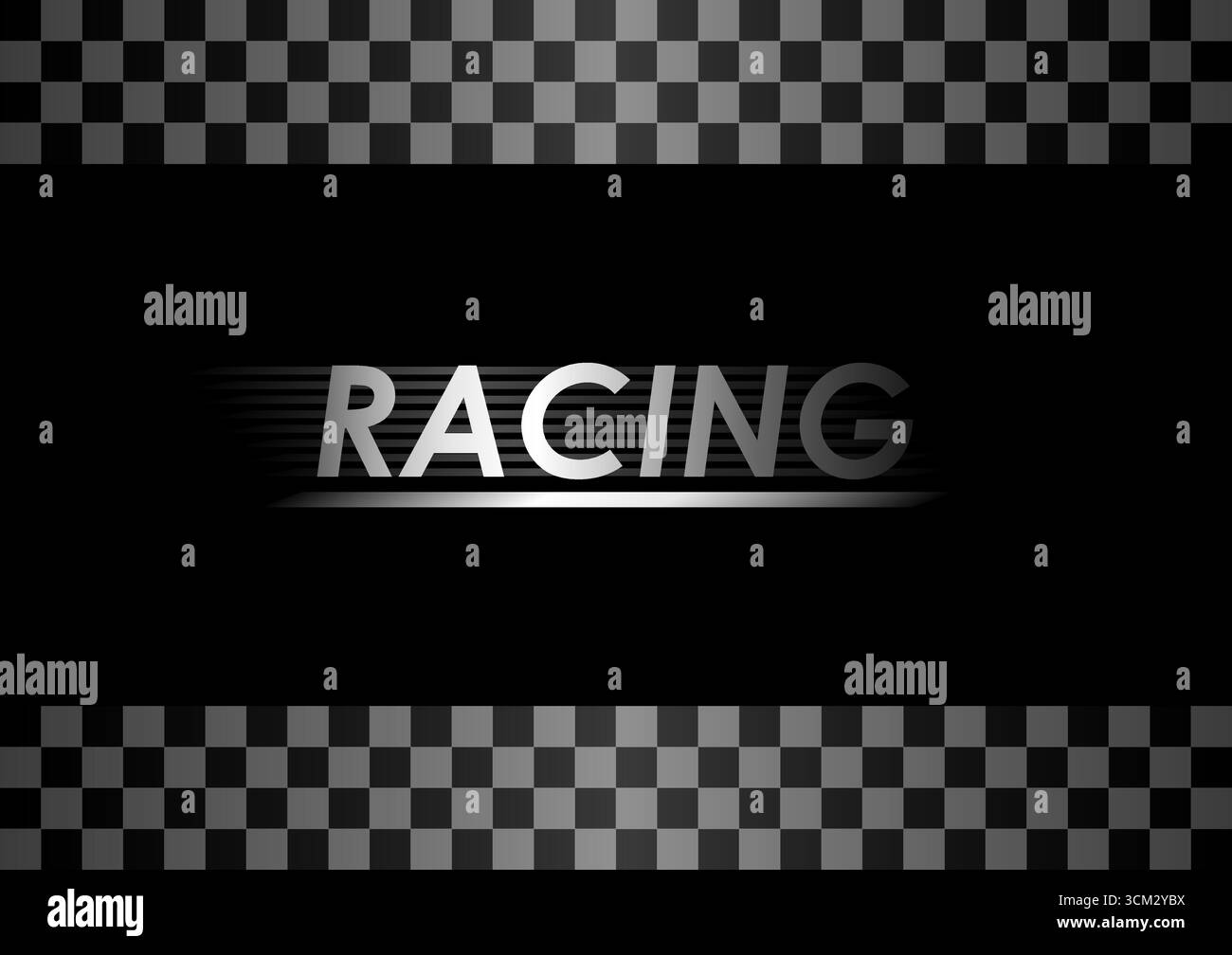 Racing track Background. Racing Checkered Flag. Car Racing Concept ...