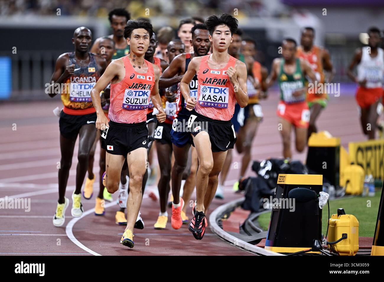 (L-R)Mebuki Suzuki (JPN), Jun Kasai (JPN), SEPTEMBER 14, 2025 - Athletics : World Athletics ...