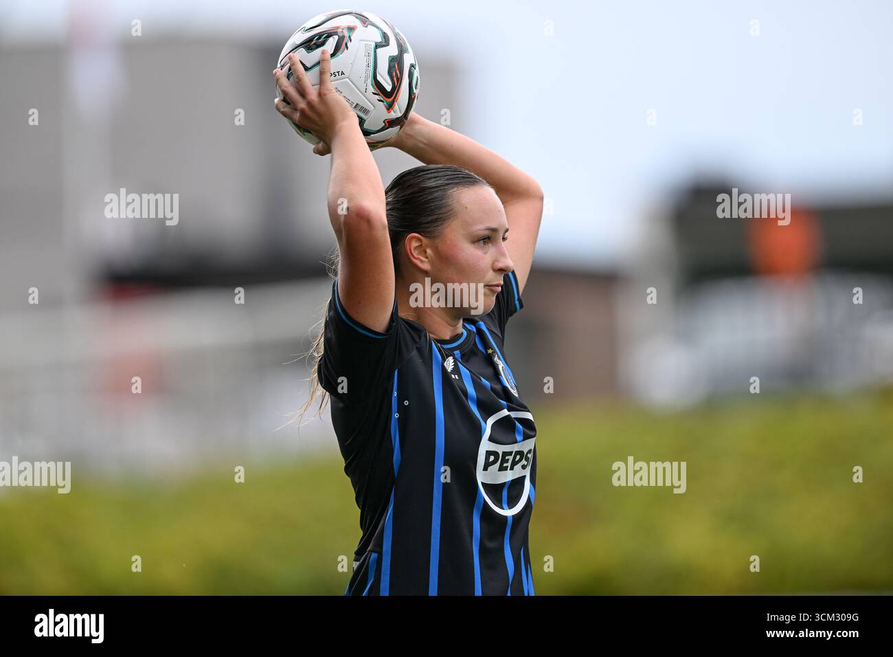 Moisa van Koot (2) of Brugge pictured during a female soccer game ...