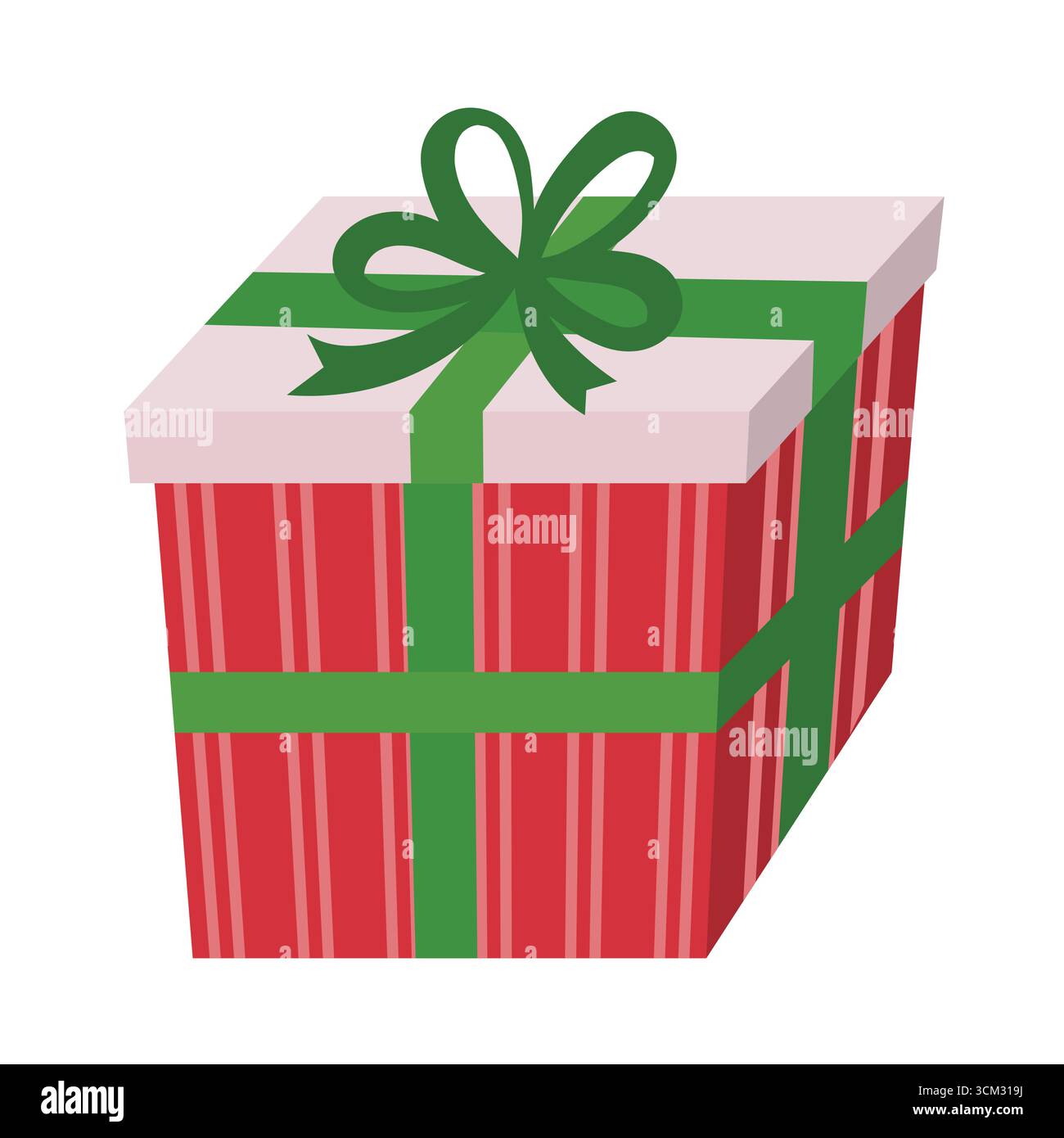 Package bow ribbon game Stock Vector Images - Alamy