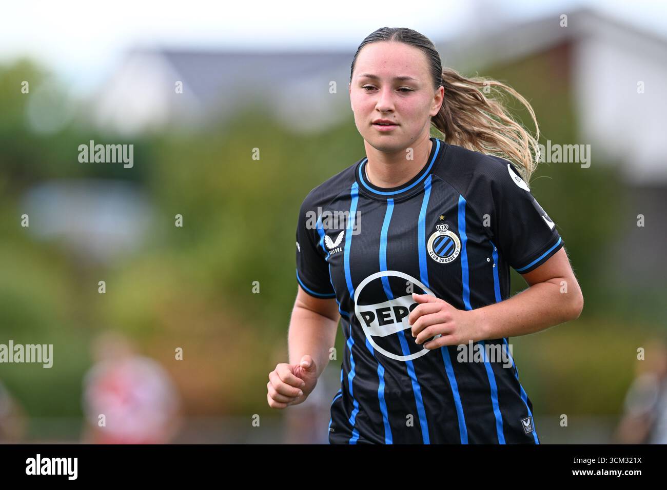 Moisa van Koot (2) of Brugge pictured during a female soccer game ...