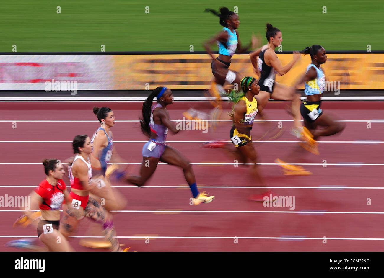 (250914) -- TOKYO, Sept. 14, 2025 (Xinhua) -- Shelly-Ann Fraser-Pryce ...