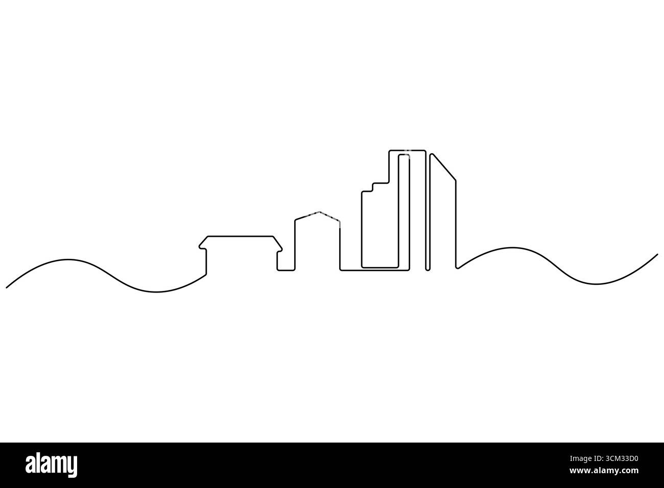 Contemporary tower Stock Vector Images - Alamy