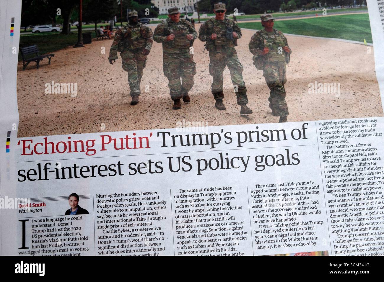 'Echoing Putin' Trump 's prism of self-interest sets US policy goals ...