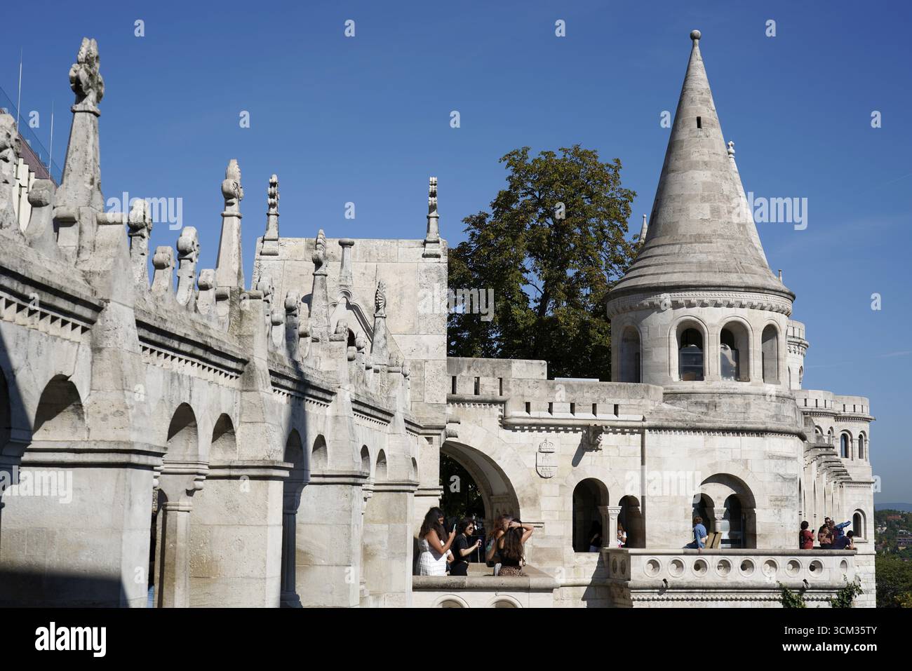 Architecture, Building, Fisherman's Bastion, Budapest, Hungary, Europe ...