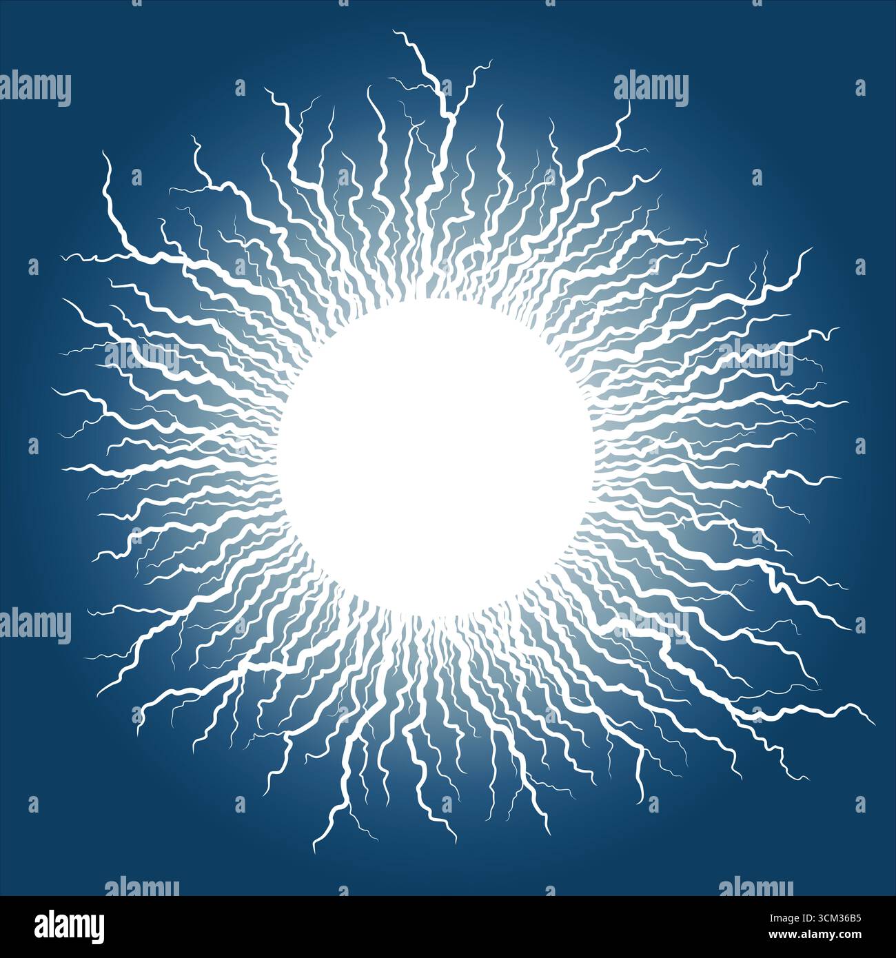 Lightning ball energy flash Stock Vector Images - Alamy