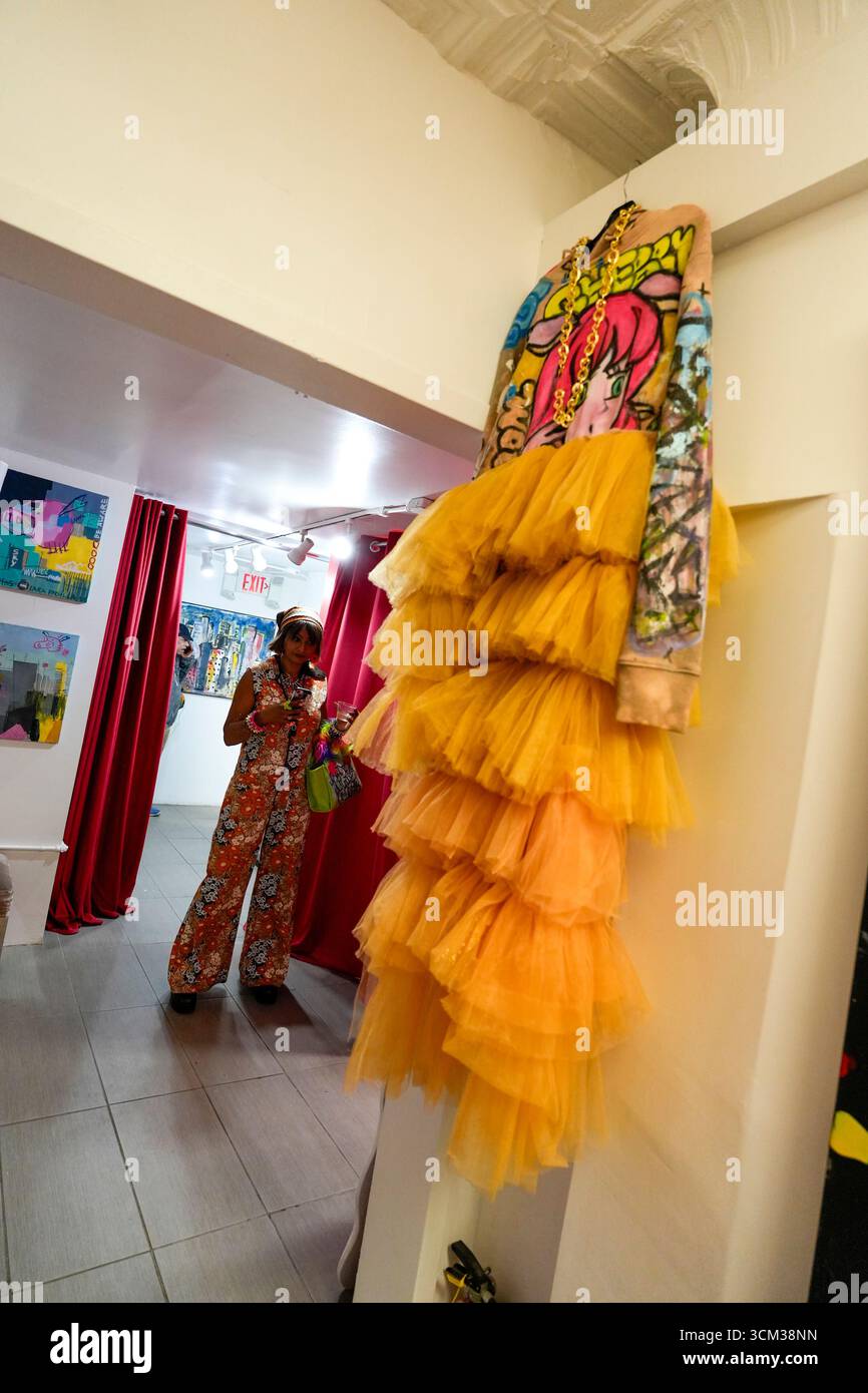 the Patricia Field High Fashion in store event with Black Market, held ...