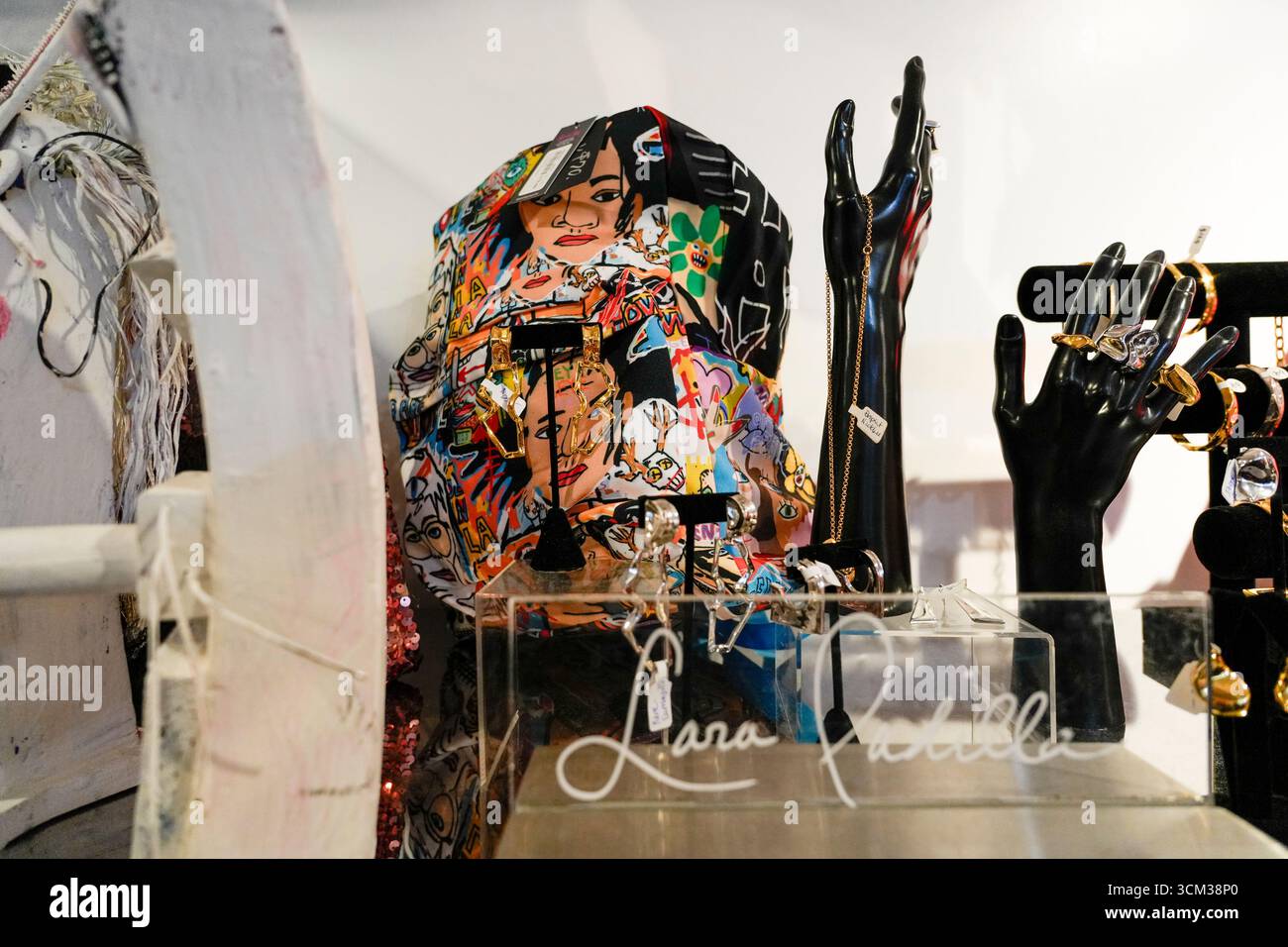 the Patricia Field High Fashion in store event with Black Market, held ...